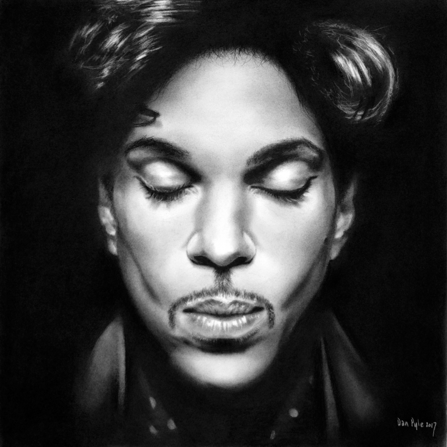 Dan Pyle | Lids | Kohlezeichnung ( Charcoal drawing )