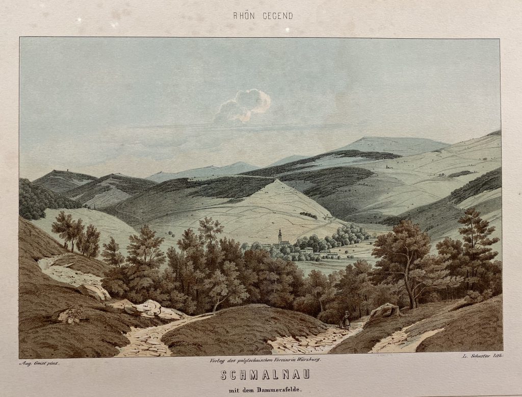 August Christian Geist | Rhön Album - Kunsthandlung / Galerie Bilder ...